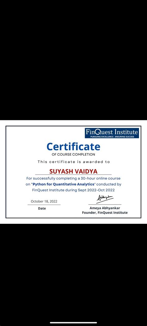 Suyash Vaidya On Linkedin Python Analytics Experience