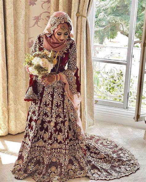 Pin By Farielle Mohammed On Wedding Dresses Bridal Hijab Styles