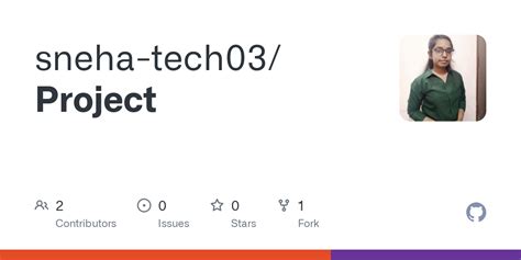 GitHub Sneha Tech Project