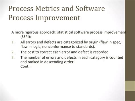 Software Process And Project Metrics Ppt Computer Software And Applications Computing