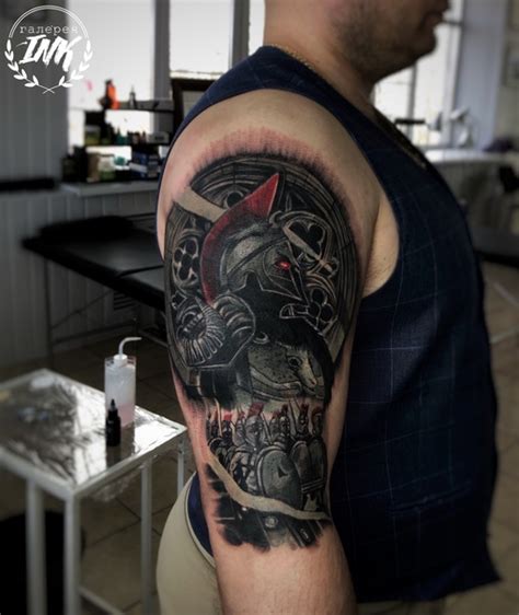 Перекрытие старой татуировки от нашего мастера Надежды По всем вопросам и для записи в лс студии