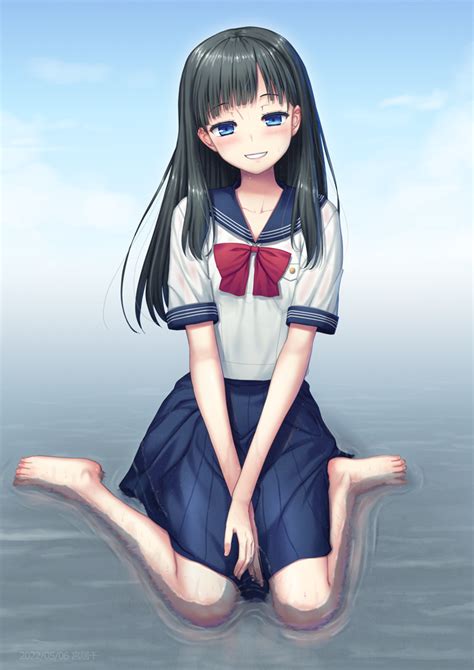 【明日酱的水手服】100张美图、插画、壁纸合集（收藏向）第一回309 哔哩哔哩