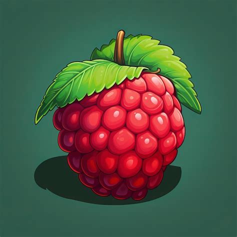 Raspberry Pixel Art 8bit Style Es Un Artículo De Juego Foto Premium