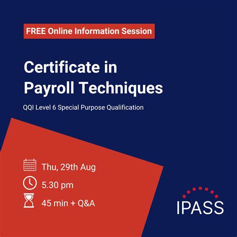 Irish Payroll Association On Linkedin Payroll Career Ipass Ipasspayroll Payrollcertificate