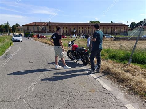 Crema News Izano Scontro Tra Moto