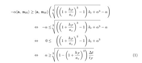 Horizontal Alignment Align Multiple Equations With Parts Inside Root