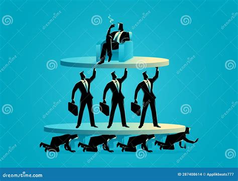 Work Class Pyramid Cartoon Vector 154469531