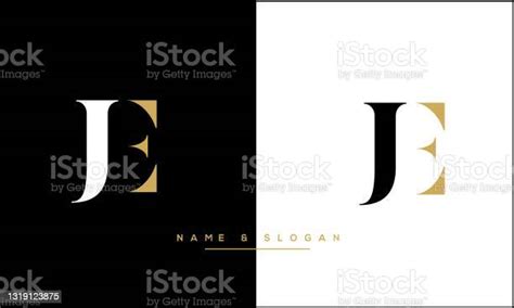 Ej Je 抽象字母徽標單字向量圖形及更多商標圖片 商標 企業 創作性 Istock