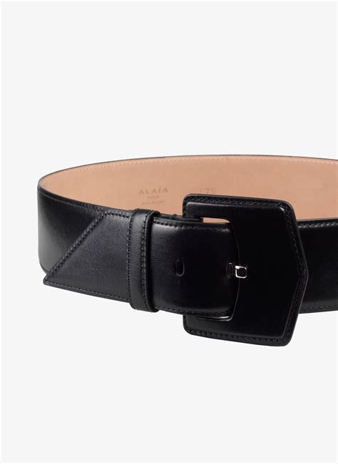 AlaÏa 여성 가죽 벨트 AlaÏa Kr
