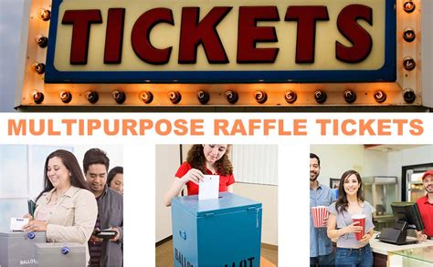 L Liked Smile Single Raffle Tickets 1000 Tickets Per Roll Blue