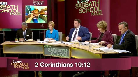 lesson 10 “unity and broken relationships” 3abn sabbath school panel