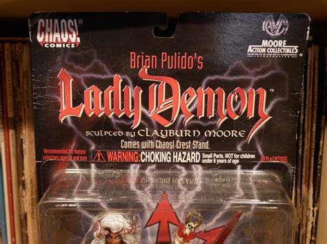 Rare Chaos Comics Brian Pulidos Lady Demon 65 Inches Tall Ultra