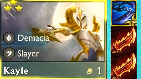 3 Star Kayle Best Way To Play Demacia Kayle Tft Set 95 Youtube