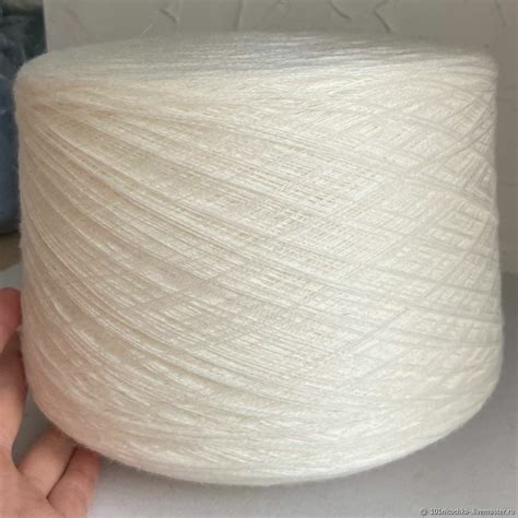 100% меринос Zegna Baruffa Cashwool итальянская пряжа белый молочный в ...