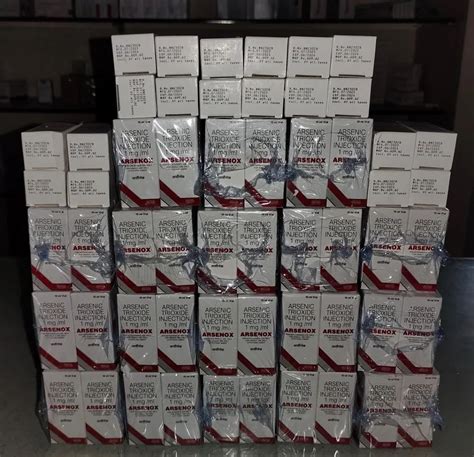 Arsenox Intas Pharmaceuticals Ltd Arsenic Trioxide Injection Packaging