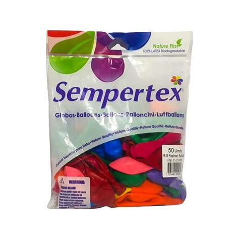 GLOBOS FASHION SEMPERTEX SURTIDOS 50U Super Fresh Market