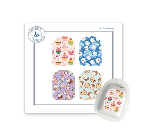 Omnipod Pod Stickers Temporary Tattoos Omnipod Decals Type 1 Diabetes Accessories