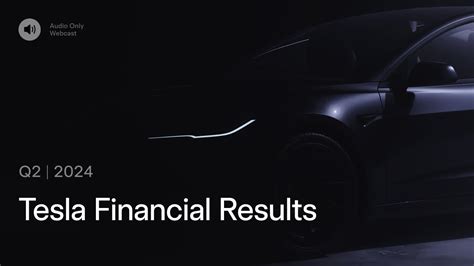 Tesla Q2 2024 Financial Results And Qanda Webcast Youtube