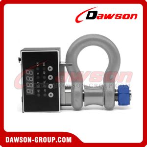 DS LC 7506P 3t 500t Sub Sea Submersible Shackle Load Cell Underwater Load Shackles Dawson