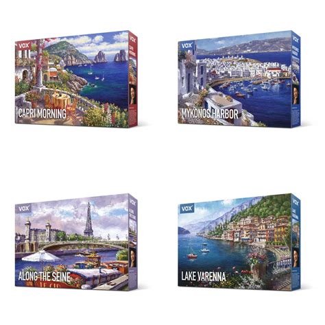 [สินค้าพรีออเดอร์] Vox Jigsaw Puzzle จิ๊กซอว์นำเข้า 1000 ชิ้น Shopee