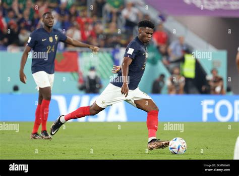 Aurelien Tchouameni Of France During The Fifa World Cup 2022 Group D
