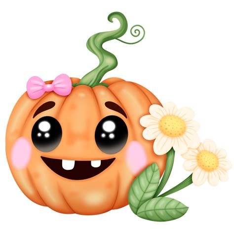 Cute Halloween Pumpkin 47459040 Png