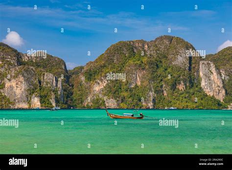Thailand Krabi Province Koh Phi Phi Don Island Ton Sai Bay Long