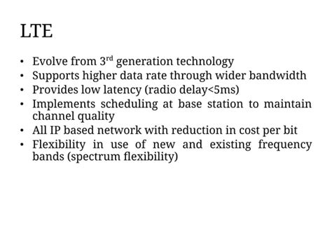 LTE Architecture Pdf Internet Computing