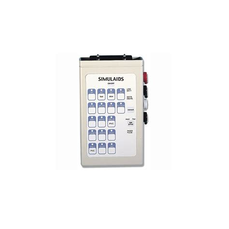 Interactive Ecg Simulator 3011693 W44566 Simulaids 101 102