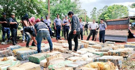Golpe Al Narcotráfico Secuestraron Casi Dos Toneladas De Marihuana En