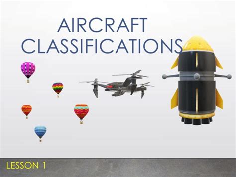 Aircaft Calssification Made By Teachers Aircaft Calssification Made By Teachers