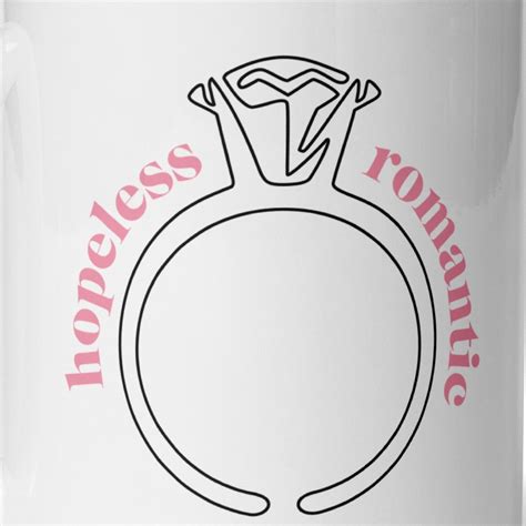 Sex And The City Hopeless Romantic White Glossy Mug