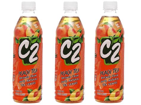 3 chai hồng trà đào C2 455ml giá tốt tại Bách Hoá Xanh