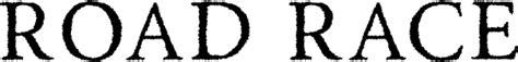 Road Race Extra Outline Font