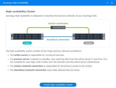 Synology High Availability SHA User Guide For DSM 7 2