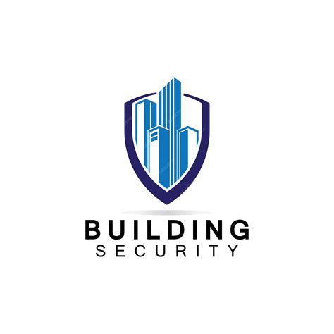 Premium Vector Building Security Logo Design Template