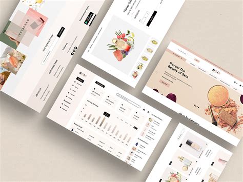 Perfume And Cosmetics E Commerce Web UX UI Case Study Behance