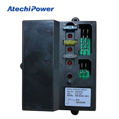 Engine Interface Control Module Controller Eim 258 9753 12v 258 9755 24v Auto Genset Parts