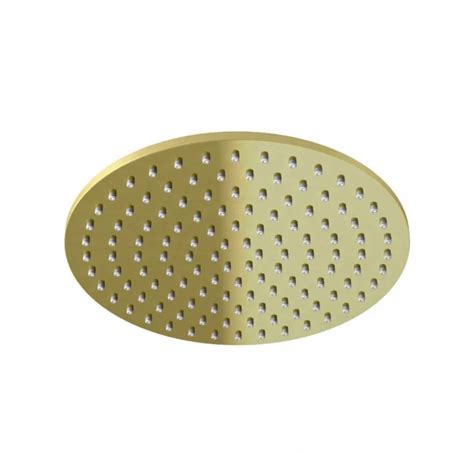 KOHLMAN Experience Brushed Gold Deszczownica Ø 25 cm Złoty szczotkowany