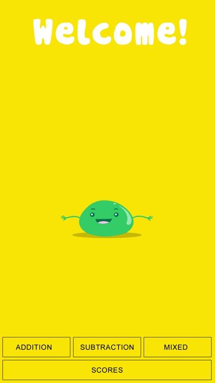 Math Flashcards Quiz With Blobby Basic Addition And Subtraction By