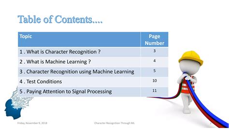 character recognition using machine learning pptx