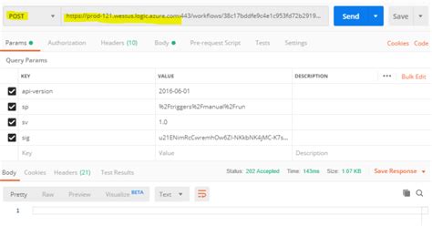 Triggering A Microsoft Flow POST Request From Postman Carl De Souza