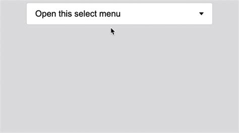 Creating A Custom Dropdown With Css Dev Community