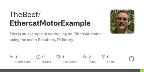 Github Thebeefethercatmotorexample This Is An Example Of