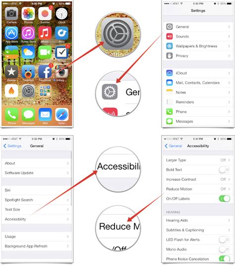 how to prevent vertigo by reducing motion with accessibility on your