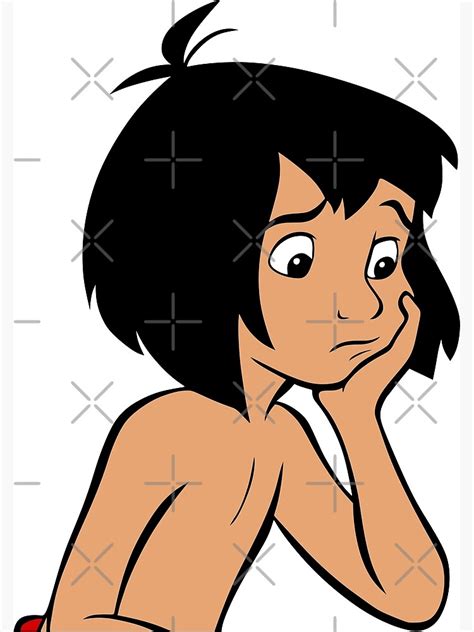 Mowgli Jungle Book Cartoon Poster For Sale By Madugraphic Redbubble
