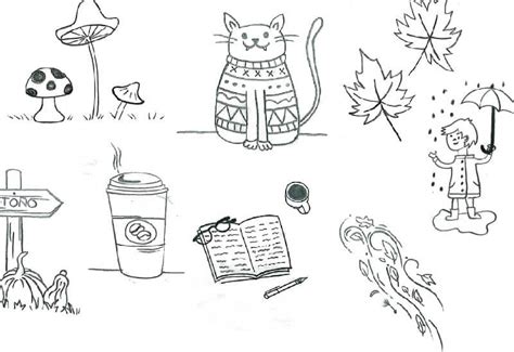 15 Autumn Drawing Ideas To Inspire You Tinta Balsa