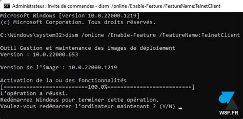 Installer Le Client Telnet Sur Windows 11 WindowsFacile Fr
