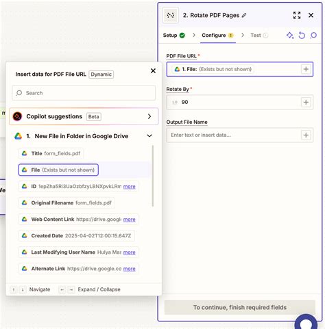 Rotate Pdf Pages With Nutrient Document Web Services Api On Zapier