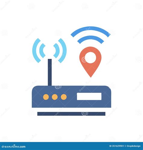 Access Point Line Icons Collection Wi Fi Connectivity Internet